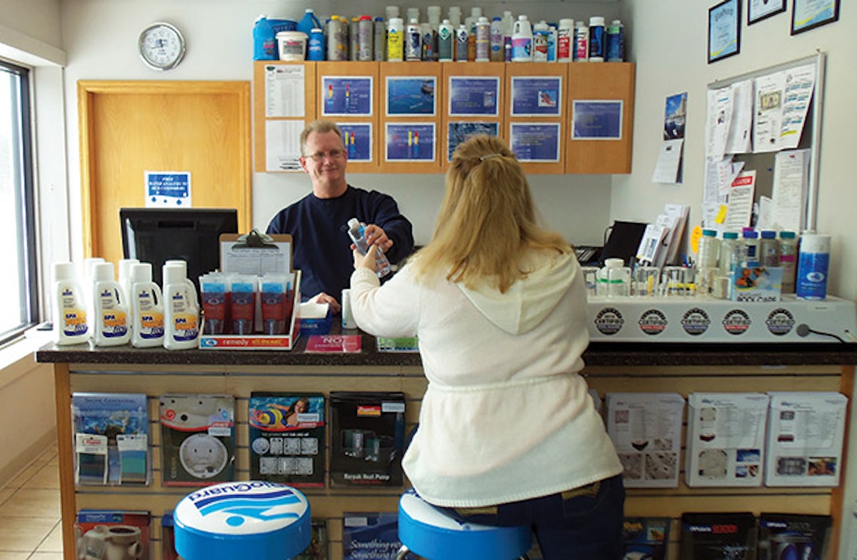 Water Testing Stations Boost Pool Store Sales | AQUA Magazine