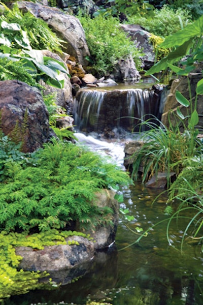 how to draw realistic waterfall