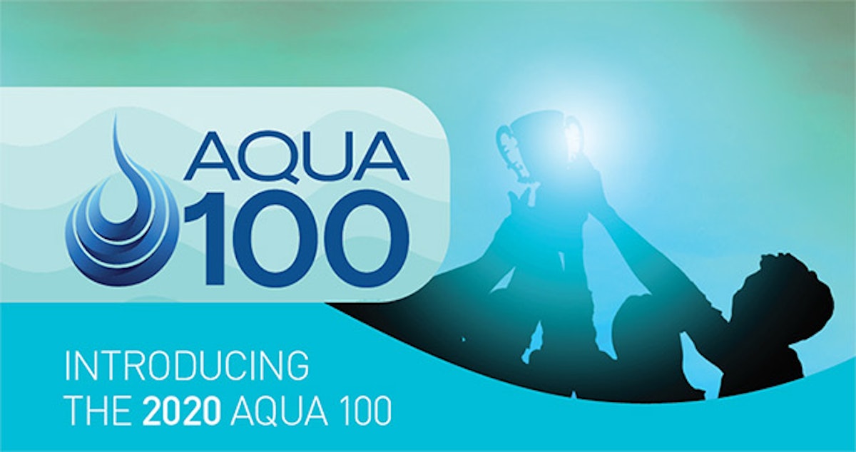 Introducing the 2020 AQUA 100 | AQUA Magazine