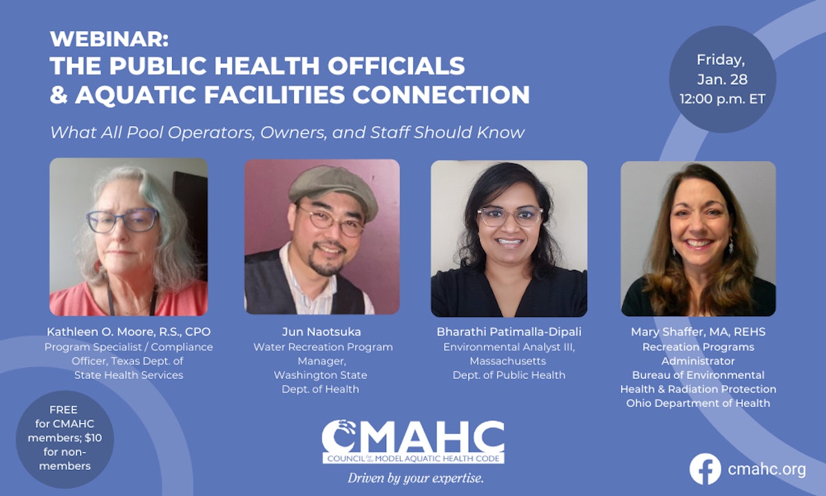 CMAHC to Host Webinar: Aquatic Insights From Four Public Health ...