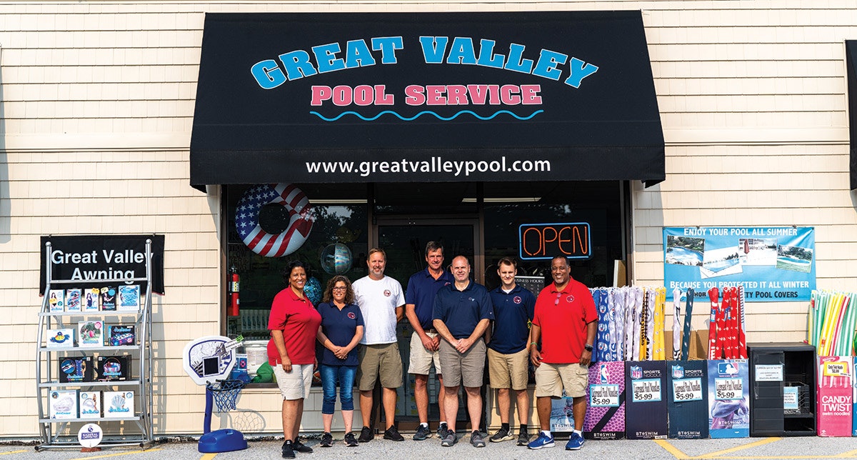 2022 AQUA 100 Winner: Great Valley Pool Service | AQUA Magazine