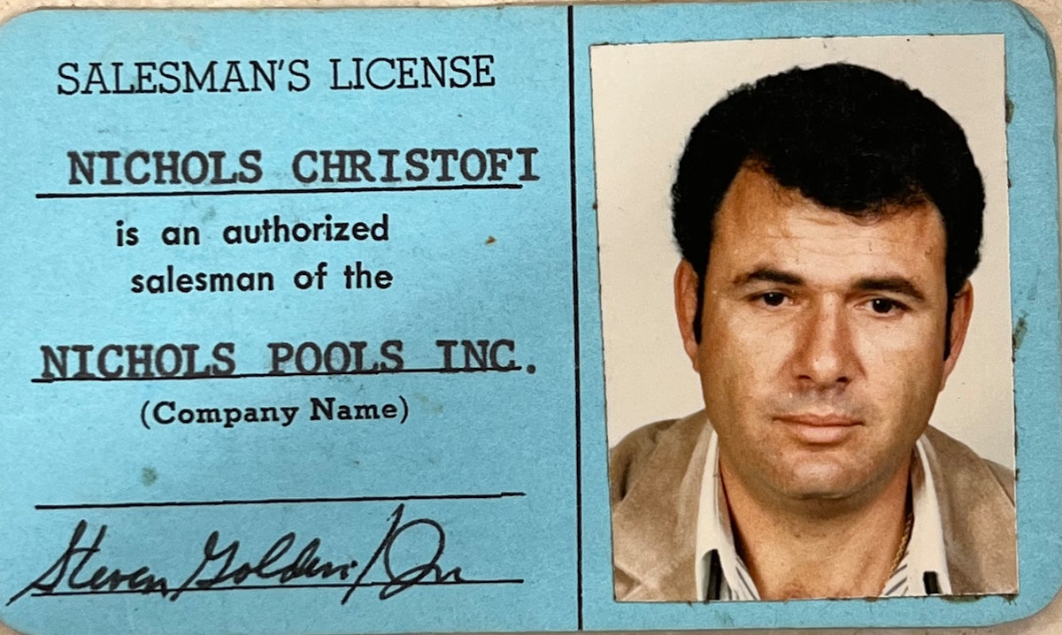 Obituary: Nicholas Christofi | AQUA Magazine