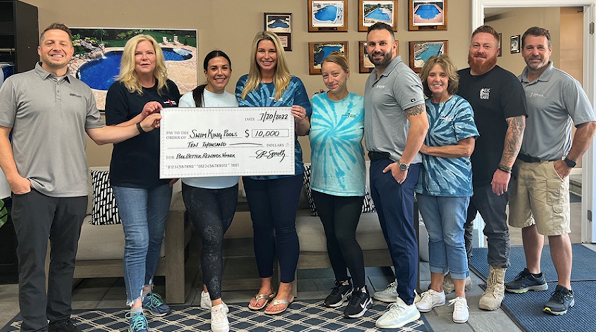 Swim King Pools Receives $10,000 From S.R.Smith Pool Better Rewards ...