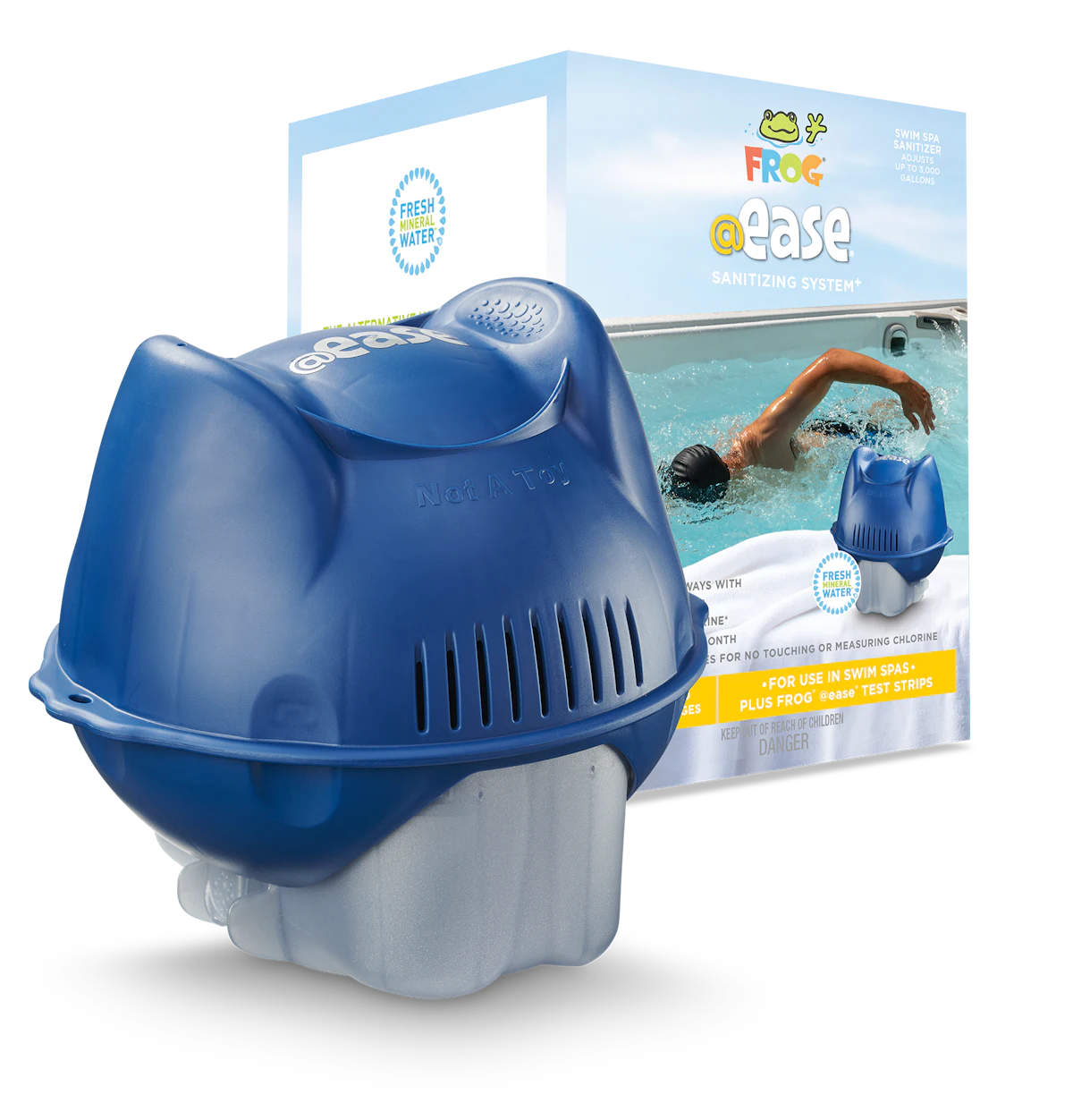 King Technology: FROG @ease Sanitizing System for Swim Spas | AQUA Magazine