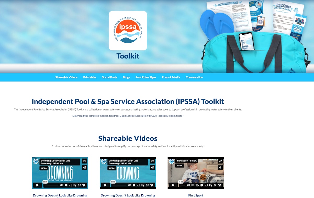 IPSSA Partners With NDPA to Keep Pools Safe This Summer | AQUA Magazine